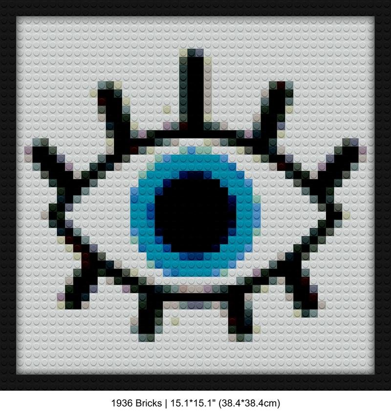 magic eye Bricks Art