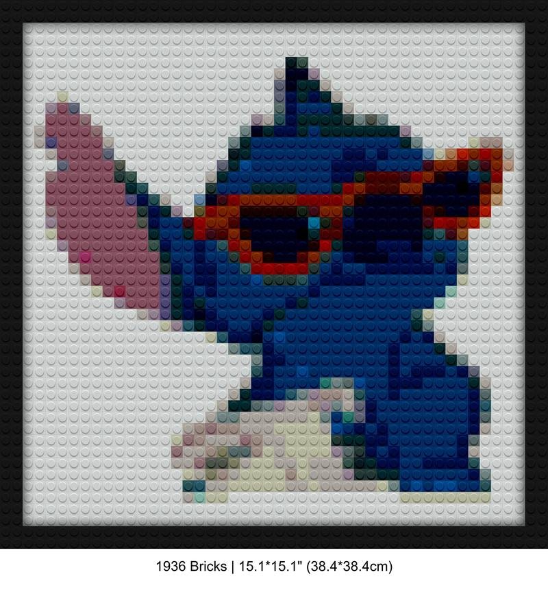 Stitch Bricks Art