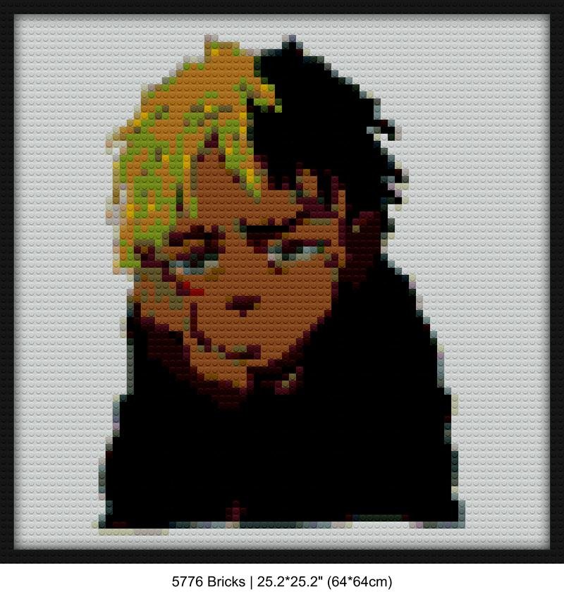XXXTentacion Bricks Art