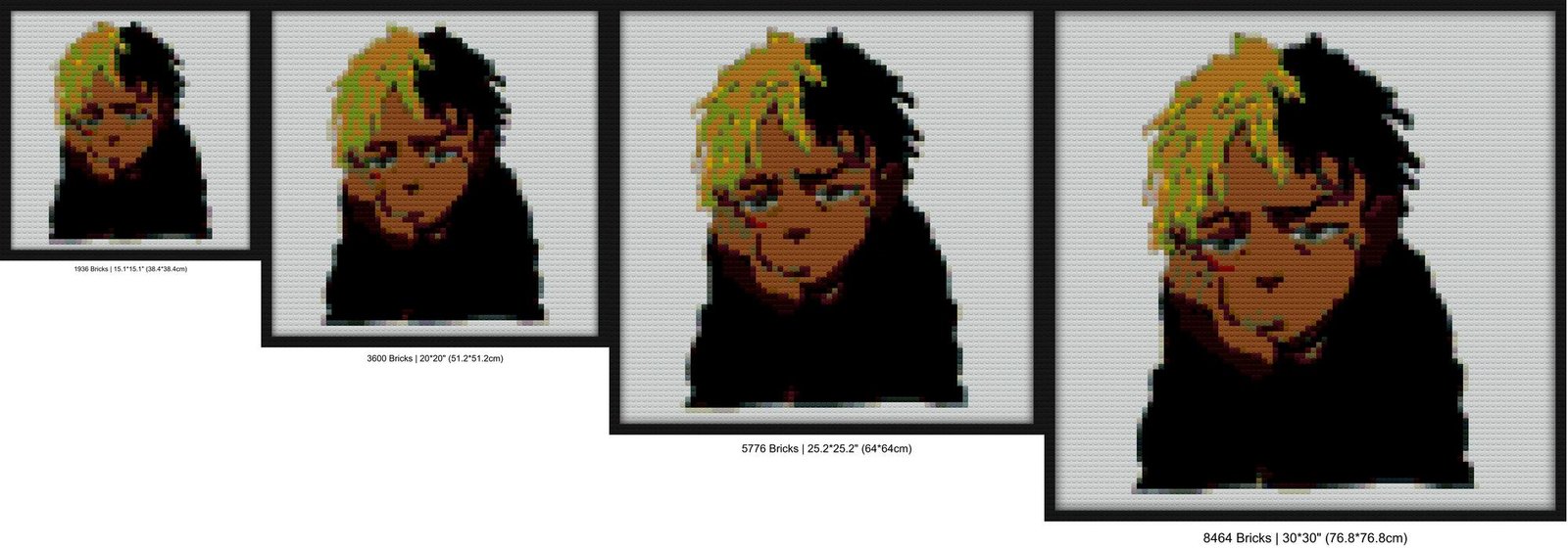 XXXTentacion Bricks Art
